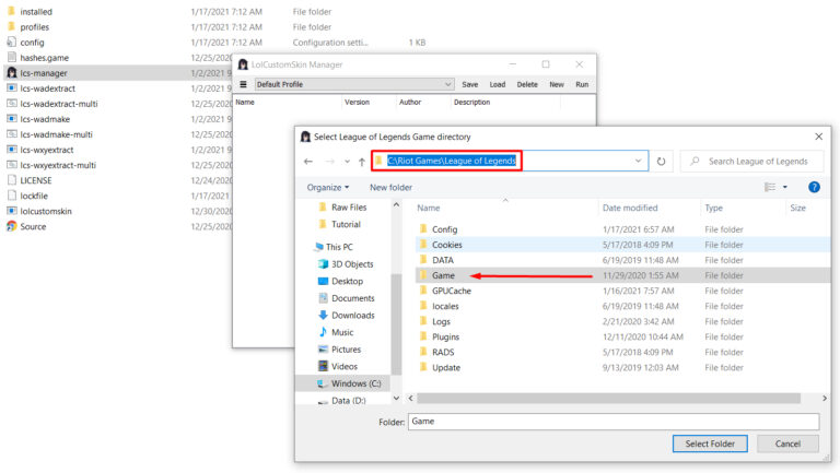 LolCustomSkin Manager - Oberon Kingdom